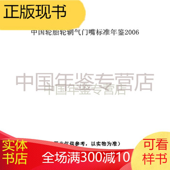 中国轮胎轮辋气门嘴标准年鉴-2006