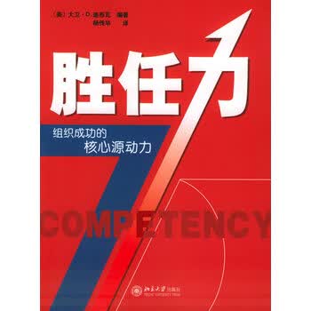 胜任力—时代光华经管大系 【正版书】