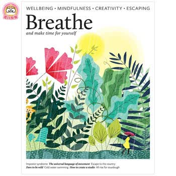 订阅 Breathe 生活方式杂志 英国英文原版 年订6期