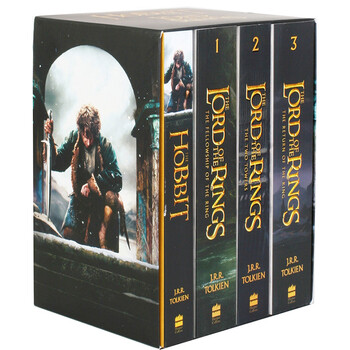  英文原版The Hobbit Lord of Rings指环*魔戒霍比特人全套