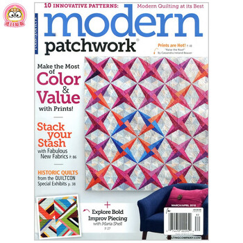 订阅 modern patchwork 手工编制生活杂志 美国英文原版 年订4期