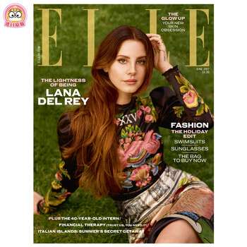 订阅 ELLE(UK) 英国英文原版 女性时尚杂志 年订12期