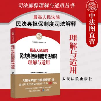2021新最高人民法院民法典担保制度司法解释理解与适用 司法解释内容解读司法实践争议观点实务问题案例