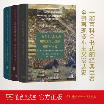十五至十八世纪的物质文明经济和资本主义(共3册)