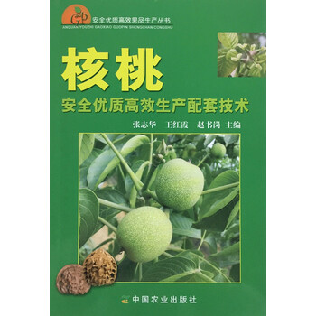 核桃安全优质高效生产配套技术   9787109134294