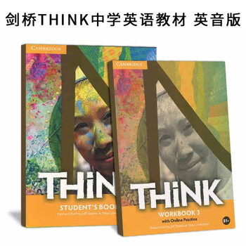 剑桥考试初中教材Think 3级别套装 主课本+练习册 英文原版