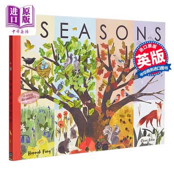 Clover Robin：Seasons	四季 精品绘本 精装 英文原版 3-6岁
