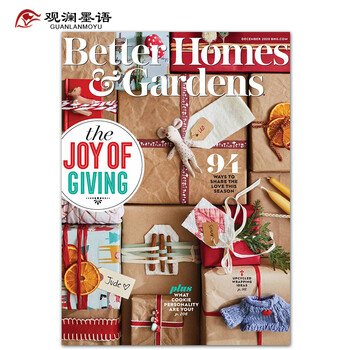 Better Homes And Gardens 美国美好住宅与庭园 2020年12月 家居杂志