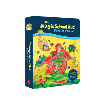 【支持有道词典笔】可点读版 神奇校车自然拼读绘本套装 TheMagic School Bus Phonics Fun Set