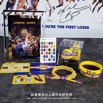 科比库里手办篮球小饰品库里9詹姆斯周边创意摆件生日送男生圣诞节礼物 詹姆斯迷（配礼袋）