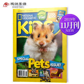 National Geographic Kids 美国国家地理杂志少儿版人文地理儿童英文版阅读期刊 2019年11月刊