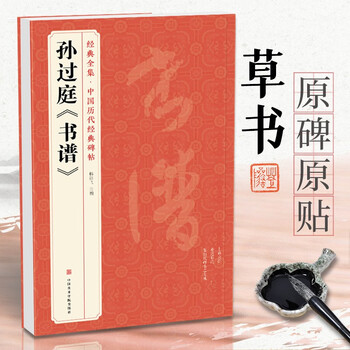 孙过庭《书谱》中国历代碑帖唐代墨迹草书译文简体注释毛笔字帖书法初学成人学生临摹帖练古帖练字中国美院