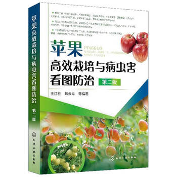苹果高效栽培与病虫害看图防治 第二版 原色彩图 苹果相关病虫害识别诊断防治方法实操方法 苹果农药单剂