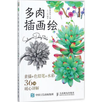 多肉插画绘 爱林博悦  书籍