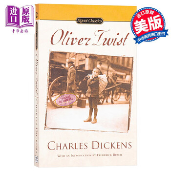 英文原版经典名著Oliver Twist 雾都孤儿 Signet Classics