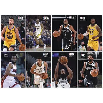 篮球全海报 球星杜兰特库里科比詹姆斯欧文哈登卧室壁纸墙贴 NBA3081款 明信片