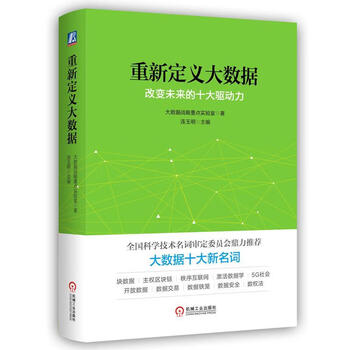 重新定义大数据大数据战略*实验室机械工业出版社9787111566366 经济书籍