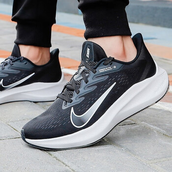 NIKE耐克男鞋 2021春季新品ZOOM WINFLO 7飞线运动休闲气垫缓震跑步鞋CJ0291 CJ0291-005/Zoom气垫/店长 ...