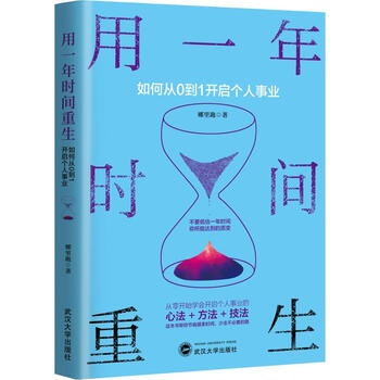 用一年时间重生 如何从0到1开启个人事业 娜里跑  书籍