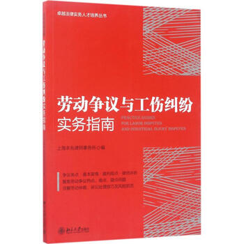 劳动争议与工伤纠纷实务指南 上海丰兆律师事务所 编 书籍