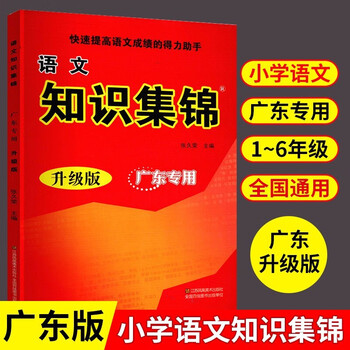 超能学典小学语文知识集锦广东专用版 快速提高语文成绩的得力助手  小升初语文总复习辅导资料