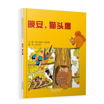 晚安，猫头鹰   学校重点推荐睡眠系列绘本3-6岁（启发出品）
