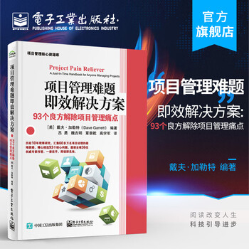 官方正版 项目管理难题即效解决方案：93个良方解除项目管理痛点 项目管理核心资源库 戴夫