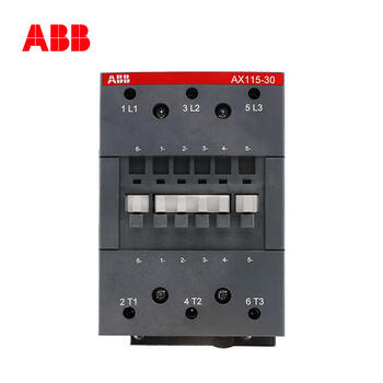 【ABBAX115-30-11-84*110V 50Hz/110-120V 60Hz】ABB 通用型接触器；AX115-30-11-84*110V 50Hz/110-120V 60Hz；订货号 ...