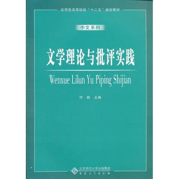 文学理论与批评实践 何懿 编 作 书籍