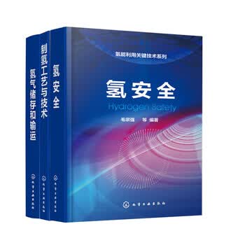 【全3册】氢能利用关键技术系列--制氢工艺与技术+氢安全+氢气储存和输运高等学校相关专业能源研究工程技术教材化学工业出版社