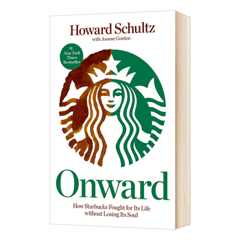 一路向前 Onward 星巴克创始人霍华德舒瓦茨自传 英文原版人物传记 进口文学英语书籍