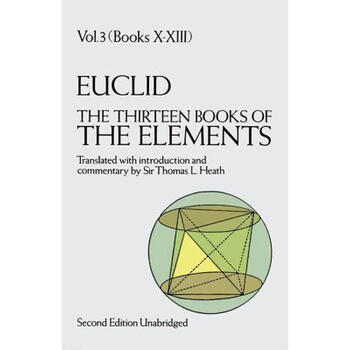欧几里得几何原本3 The Thirteen Books of The Elements: V...