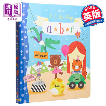 翻翻书 ABC 英文原版 Lift-the-Flap abc