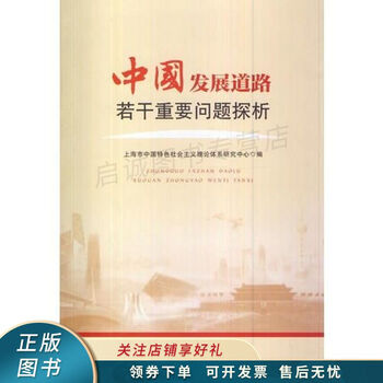 中国发展道路若干重要问题探析