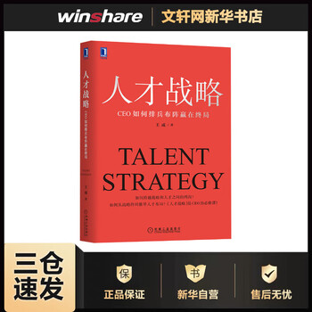 人才战略 CEO如何排兵布阵赢在终局 王成  书籍