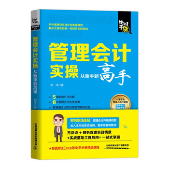 2020全新 管理会计实操从新手到高手 会计入门零基础自学书籍 会计原理实务做账实操 公司企业政府事 图片色