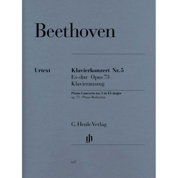 亨乐原版 贝多芬第五钢琴协奏曲op.73 Beethoven Klavierkonzer HN637