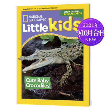 【单期可选/4本惊喜价】National Geographic Little Kids 美国国家杂志幼儿版 2022年/2021年月刊 3-6岁幼儿英语英文杂志 2021年9/10月合刊