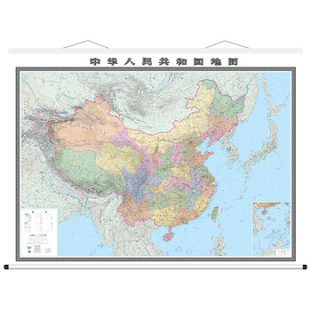 中国全图（政区版 3米*2.2米巨幅 地图挂图 大场景专用）