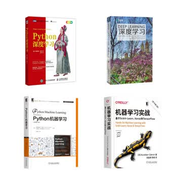 深度学习“四大名著”（京东套装共4册）