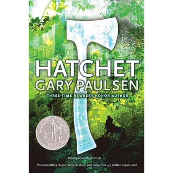 英文原版 HATCHET 手斧男孩 短柄小斧 盖瑞柏森 凯迪克纽伯瑞奖