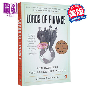 英文原版Lords of Finance 金融之王/进口经济管理类图书