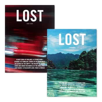 现货包邮 两本套装 新加坡独立杂志 LOST ISSUE SEVEN + EIGHT 第七期+第八期 《LOST》杂志 一本有关旅行和自我发现的杂志 中英语