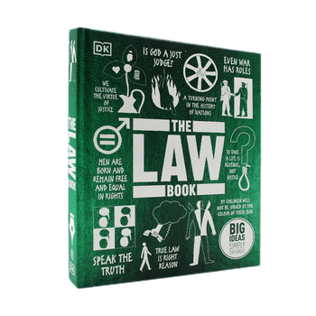 现货包邮 DK百科丛书 The Law Book 法律百科 伟大想法的简单解释插图法律史 人文科普社会科学文学书籍 进口英文原版 品图正版