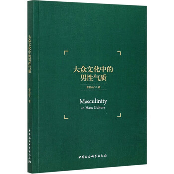 大众文化中的男性气质 张伯存