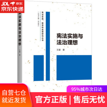 【正版图书】宪法实施与法治理想 王建著,范进学 编 上海人民出版社 9787208175990