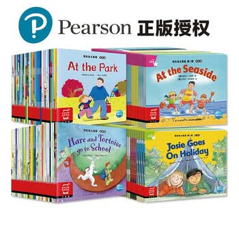 培生幼儿英语预备级 培生儿童英语分级阅读 幼儿英语启蒙教材 少儿英语读物有声绘本 预备级1+预备级2+基础级1+基础级2（154册）