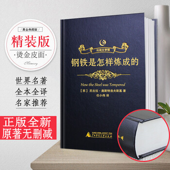 钢铁是怎样炼成的原版 保尔柯察金 原文无删减全译本 装正版全新世界名著 众阅文学馆 青少年成人版 钢铁是怎样炼成的