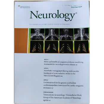 【单期可选】Neurology 美国医学神经病学研究报道杂志 2019/20年月刊 2020年1月7日刊