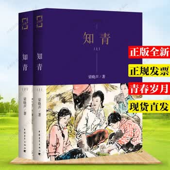 知青 梁晓声经典文学小说作品 全2册 未删减版 中国青年出版社